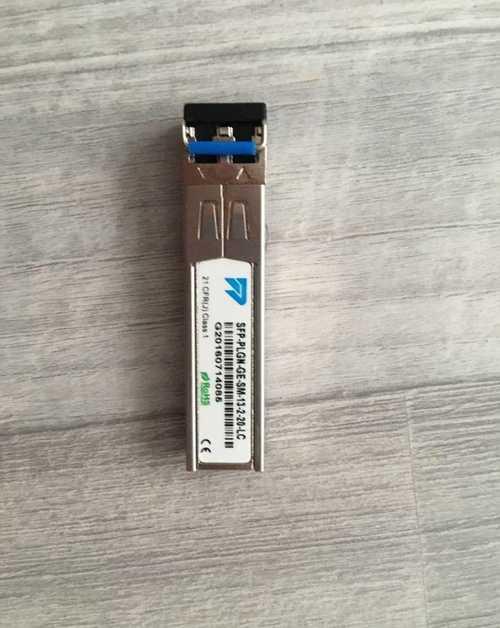 Трансивер 1000Base-LX SFP-plgn-GE-SM-13-2-20