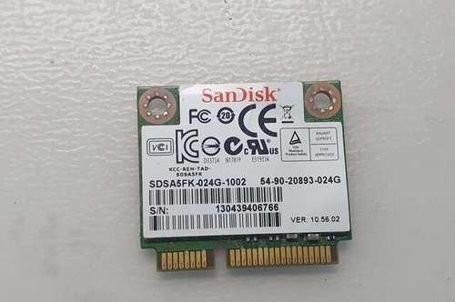 SSD SanDisk mSata 24 Gb
