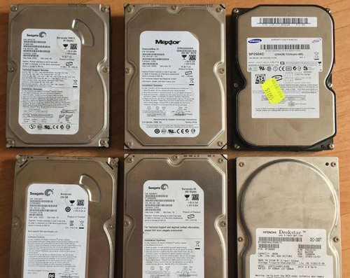 Жесткие диски hdd 320 250 80 120 gb