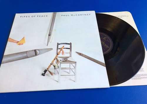LP Paul McCartney"Pipes of Peace"1983 Parlophone