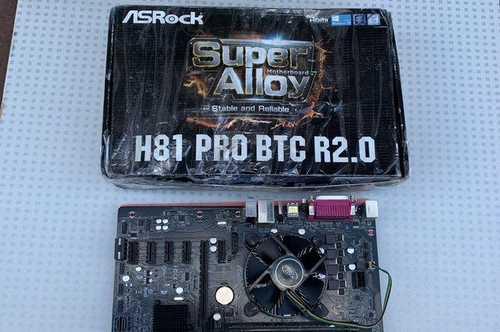 Материнская плата ASRock H81Pro BTC USB 3.0