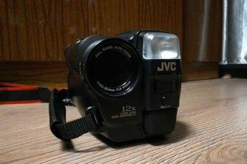 Кассетная видеокамера JVS GR-AX68. Формат VHScompa