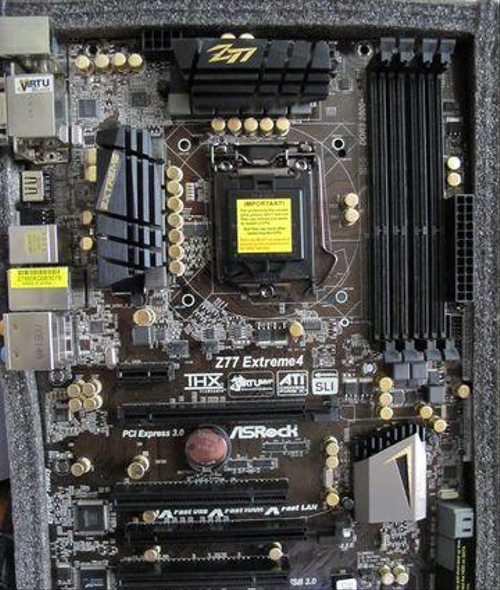 Материнская плата AsRock Z77 Extreme4