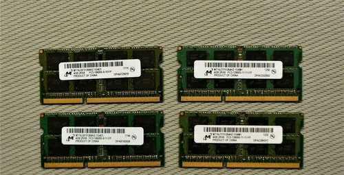 DDR3 4gb, 8gb оперативная память для ноутбука