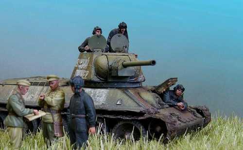 Диорама "Горьковский пионер" 1/35