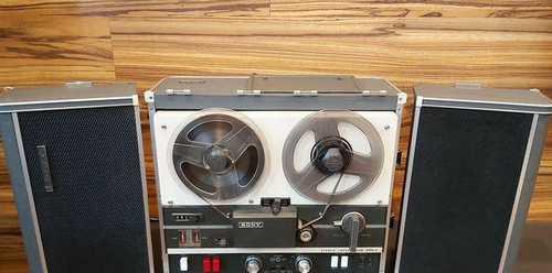 Ламповый катушечный магнитофон Sony TC-500A 1966г