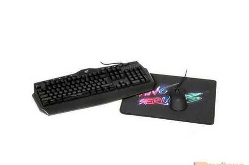 Клавиатура+мышь+ковер проводная dexp Hellfire GS-1