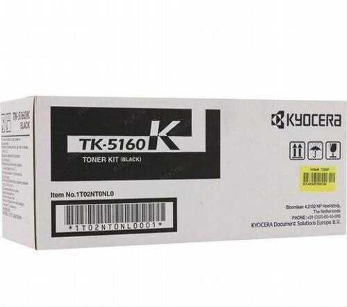 Kyocera TK-5160K 1T02NT0NL0 картридж черный(16000