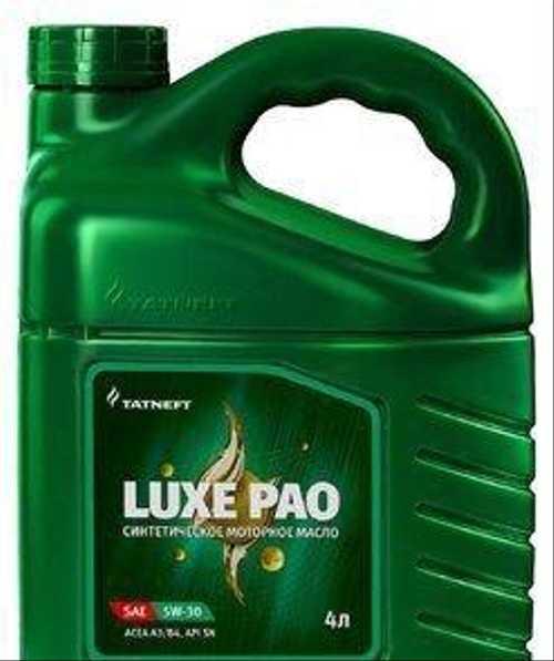 Татнефть Luxe PAO 0W-30, 4 л. (12116, 12243)