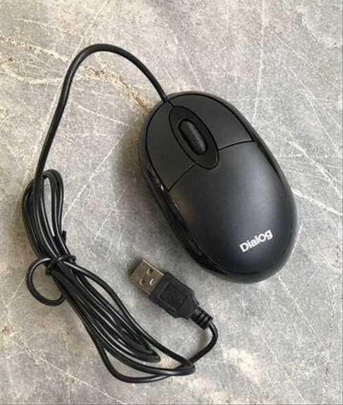 Мышь проводная Dialog Pointer MOP-00BU USB