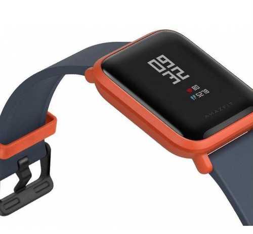 Смарт часы Xiaomi Amazfit Bip cinnabar red, Б/У