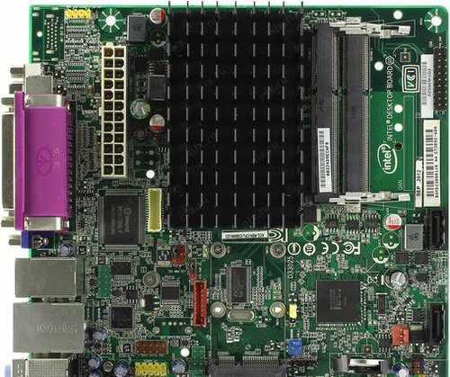 Intel D2550MUD2 Atom D2550 NM10 Mini-ITX 2DDR3