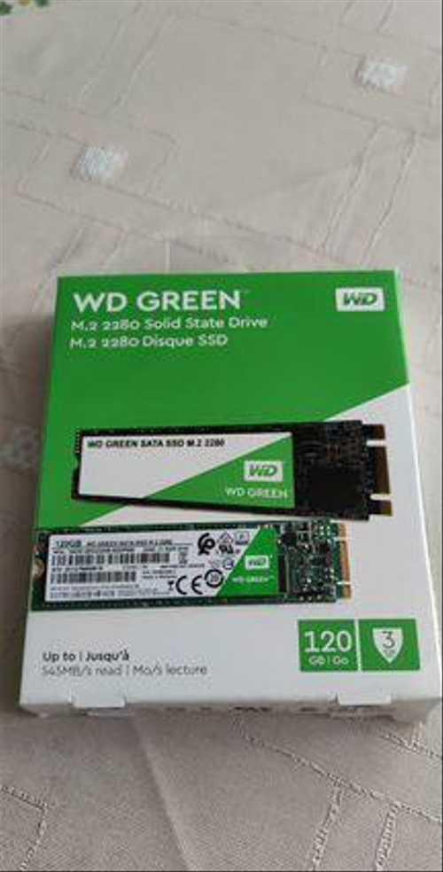 SSD M2 WD Green 120gb