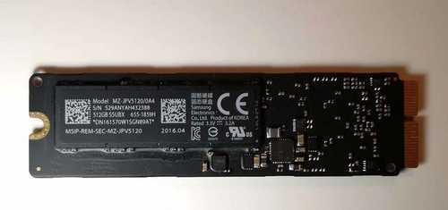 Apple SSD 512 GB