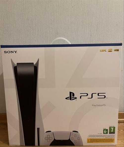 Sony Playstation 5 рст комплект + 2 игры + камера