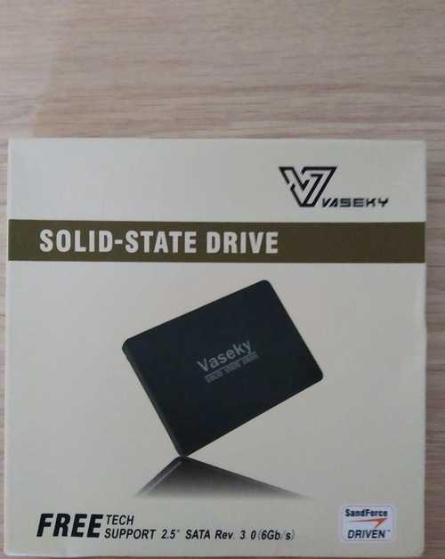 Новый 240GB SSD Vaseky sata3 ссд