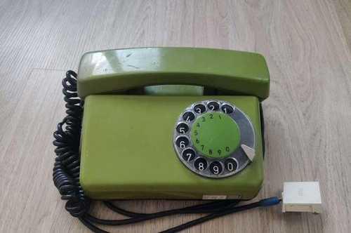 Старый телефон дисковый Telkom, Польша