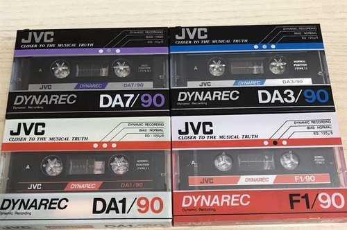 Аудиокассеты JVC коллекция новые