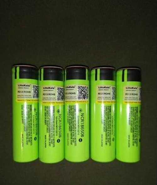 Аккумуляторы 18650 Liitokala 3400mAh NCR18650B Li