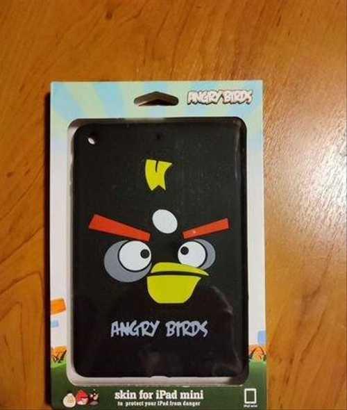 Силиконовый чехол Angry Birds на iPad mini