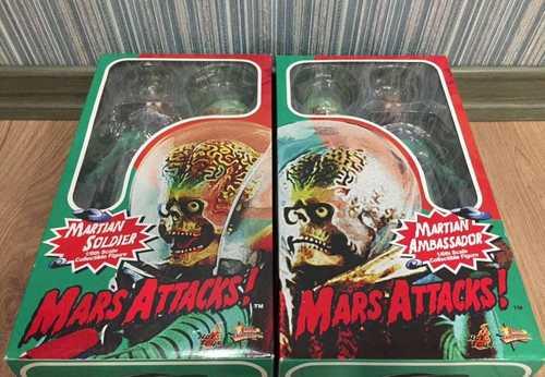 Hot toys Mars Attacks Martian Ambassador Soldier