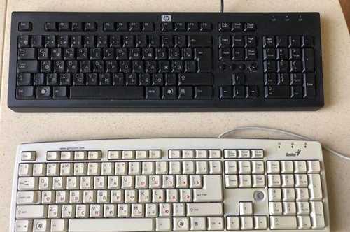 Клавиатура компьютерная HP и Genius