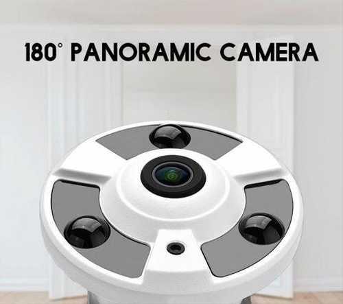 Внутренняя IP-камера с объективом рыбий глаз, 5 Мп
