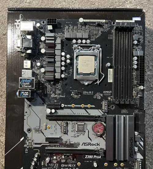 ASRock Z390 Pro4 + i5 8400