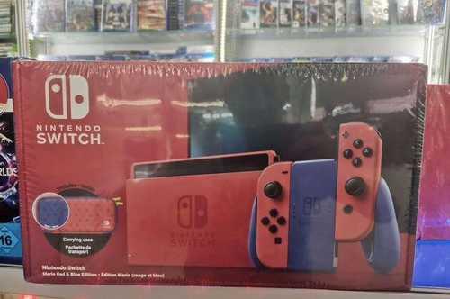 Nintendo switch Mario Red & Blue Edition