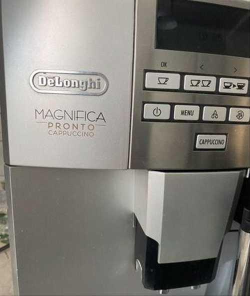 Кофемашина delonghi magnifica pronto cappuccino