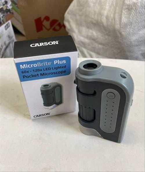 Микроскоп карманный Carson MicroBrite Plus, 60-120