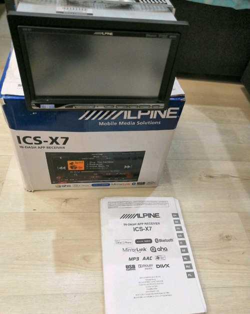 Продам Магнитола 2 DIN alpine Ics-X7