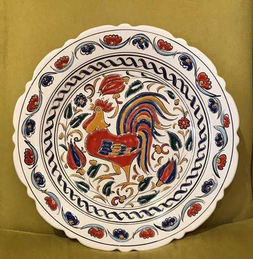 Декоративная тарелка ручной росписи