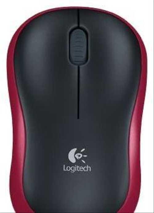 Logitech wireless mouse m185. Мышь Logitech m185 Red.