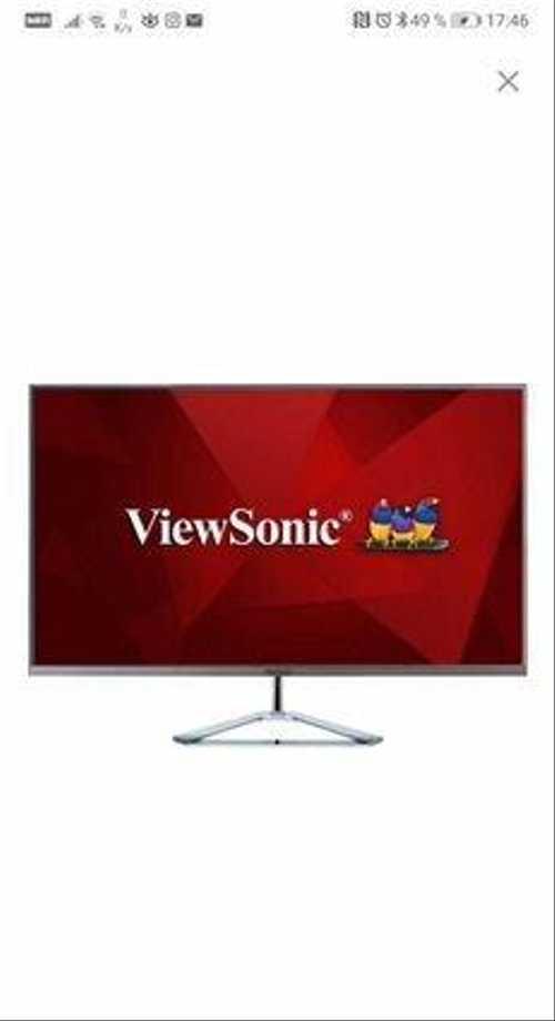 Новый монитор ViewSonic 31.5" VX3276-mhd-2