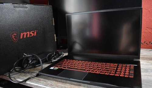 Ноутбук msi gf75 9scsr 454xru апгрейд