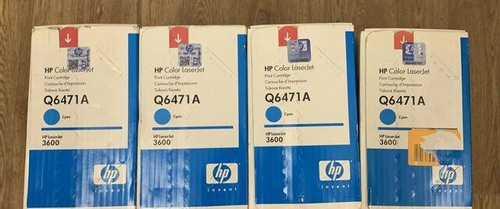 Новый картридж HP Q6471A
