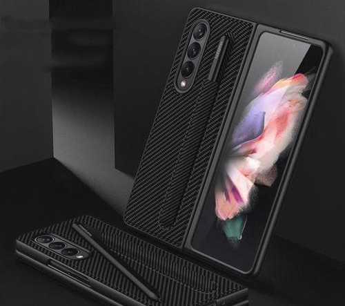 Чехол для Samsung Galaxy Z Fold 3 с держателем для