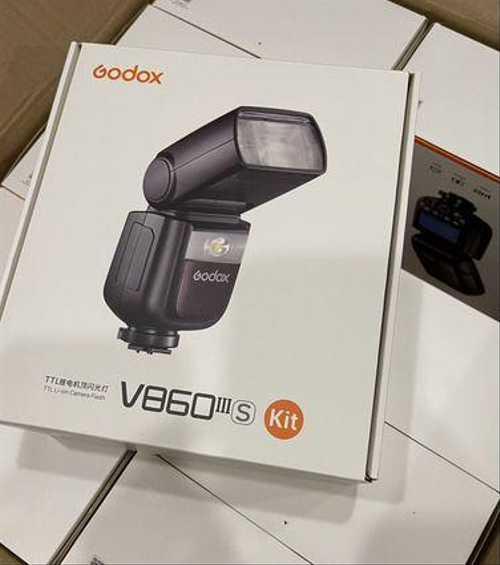 Вспышка Godox v860iii s для Sony новые