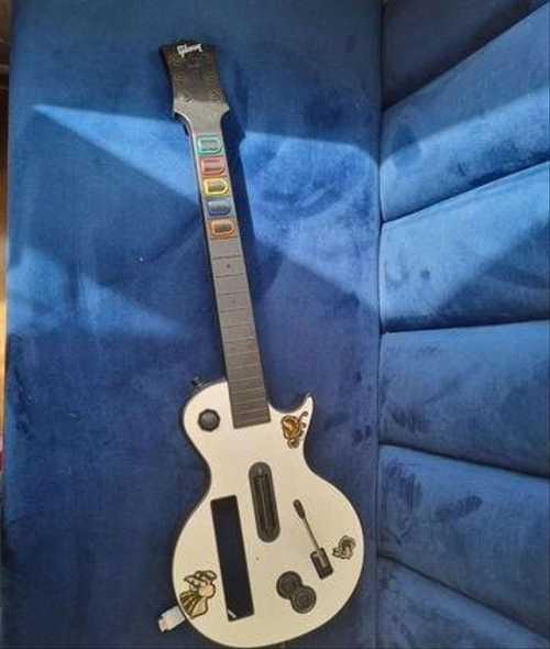 Гитара для guitar hero для Nintendo WII