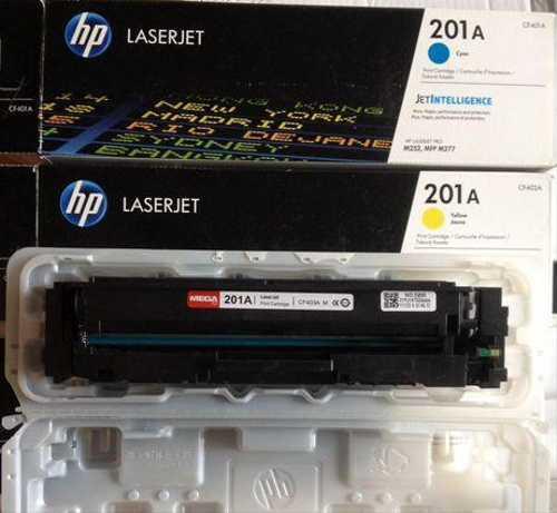 Hp laserjet print cartridge 201a б/у