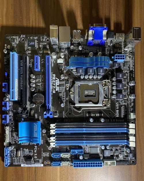 Материнская плата Asus p8z77-m socket 1155