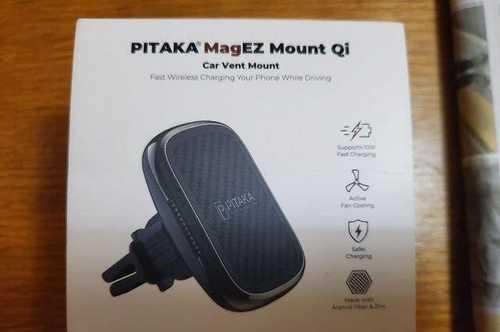 Автомобильная зарядка Pitaka MagEZ Mount Qi