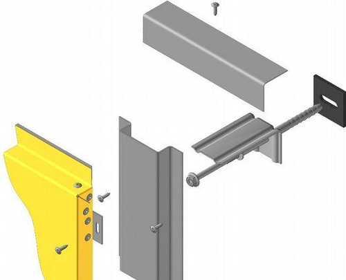 Подконструкция навесных и вентилируемых фасадов