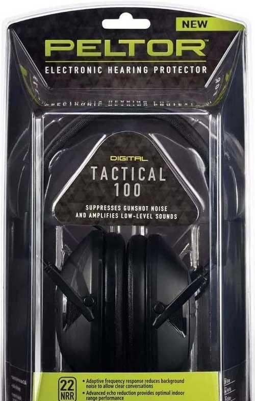 Стрелковые акт. наушники Peltor Tactical Sport 100