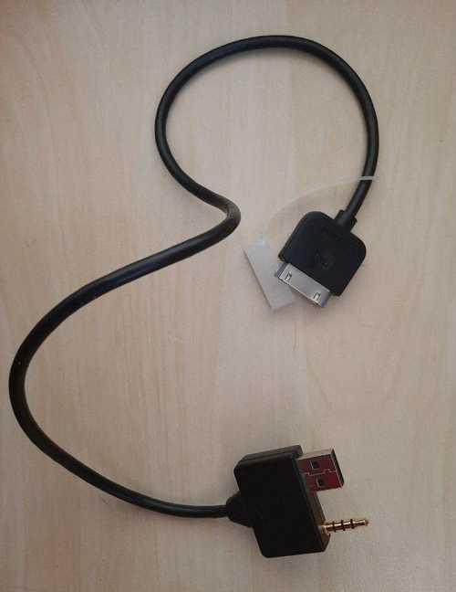 Автомобильный кабель Aux Usb для Apple