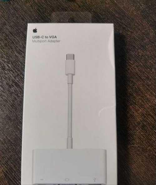 Многопортовый адаптер Apple USB-C/VGA Multiport Ad