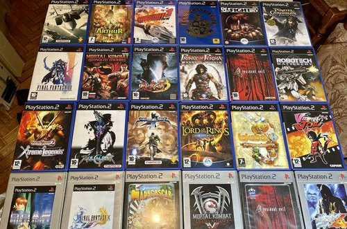 Коллекция игр PlayStation 2 (PS2)