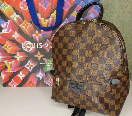 Рюкзак новый louis vuitton люкс экокожа