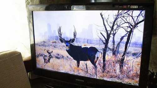 Телевизор 37 дюйм Samsung, Full HD идеал, +пристав